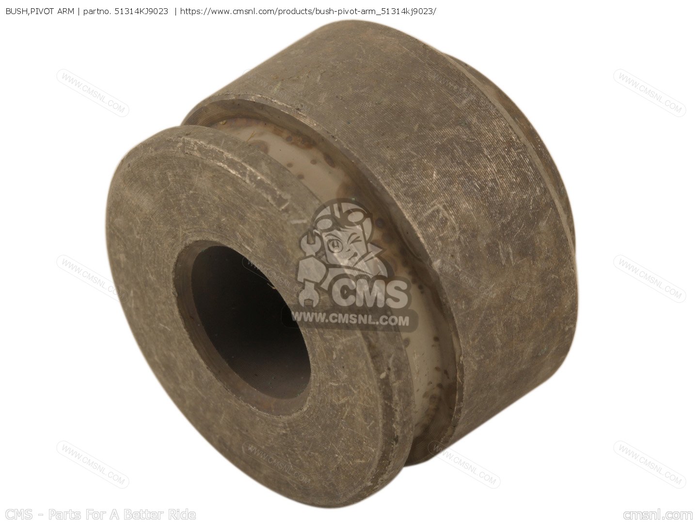 51314KJ9023: BUSH,PIVOT ARM Honda - buy the 51314-KJ9-023 at CMSNL