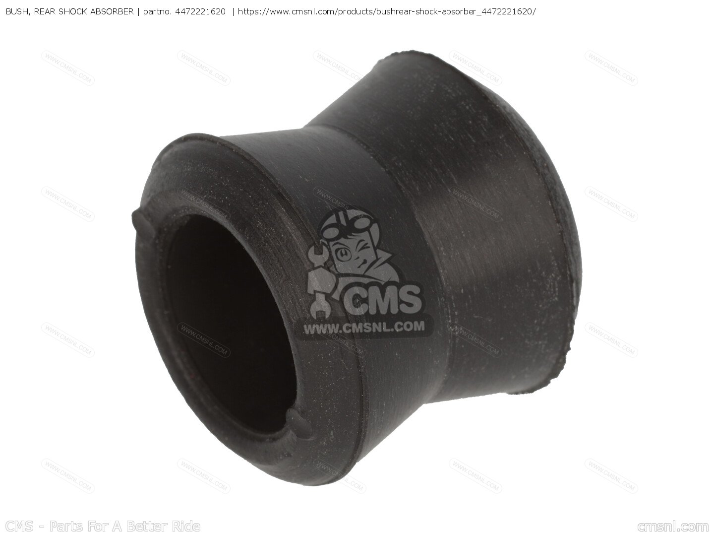 4472221620: Bush, Rear Shock Absorber Yamaha - buy the 447-22216-20 at ...