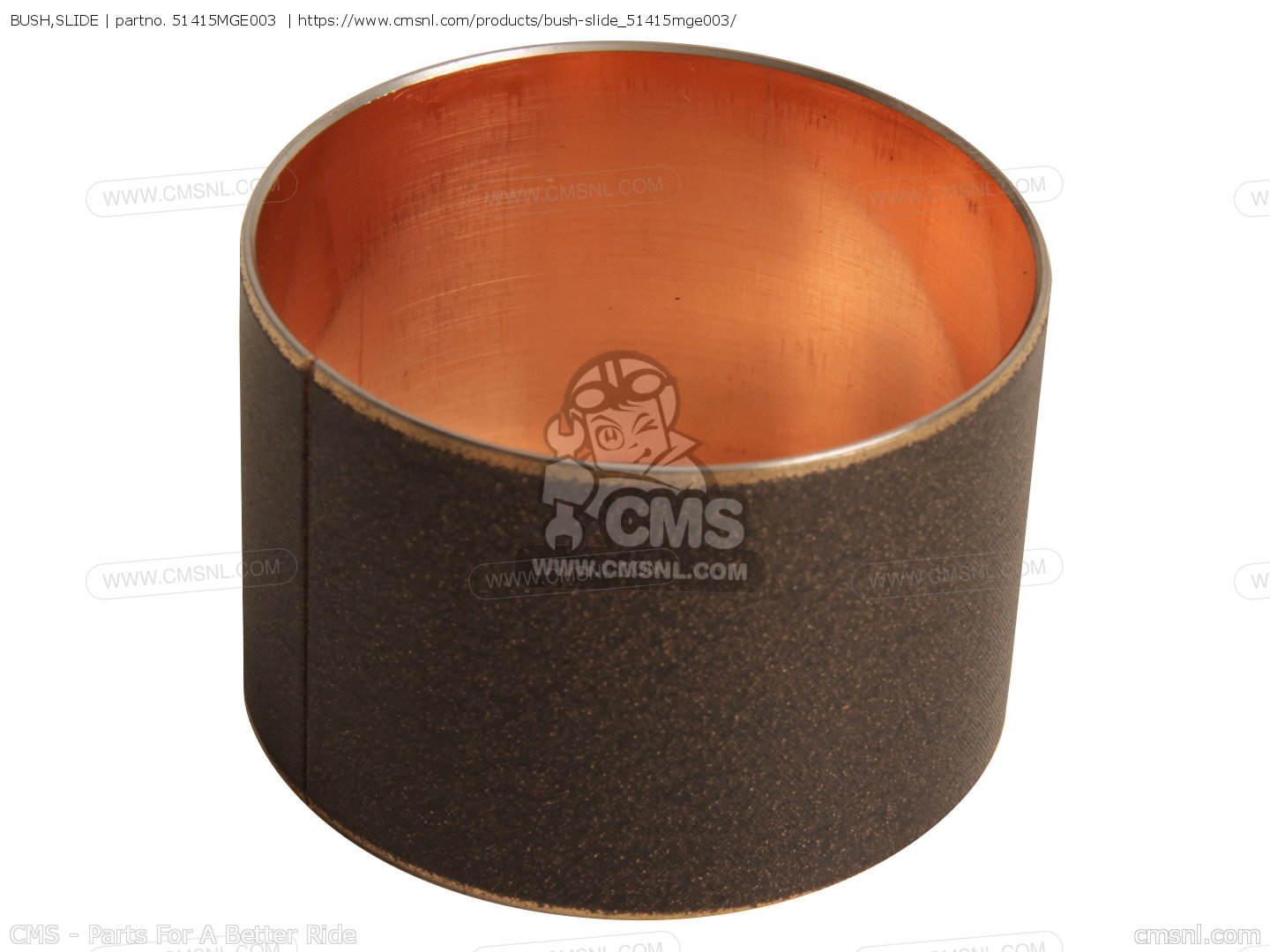 BUSH,SLIDE for Honda - order at CMSNL