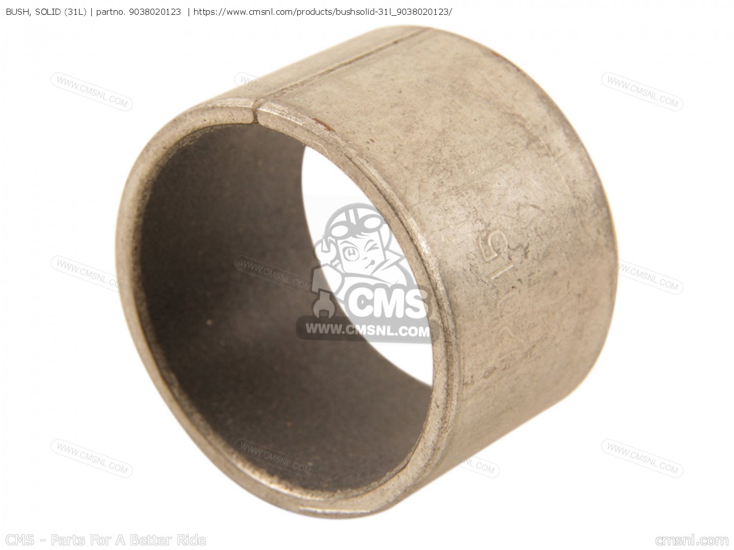 BUSH, SOLID (31L) for RD350LC (20KW) 1986 1XE GERMANY 261XA-332G1 ...