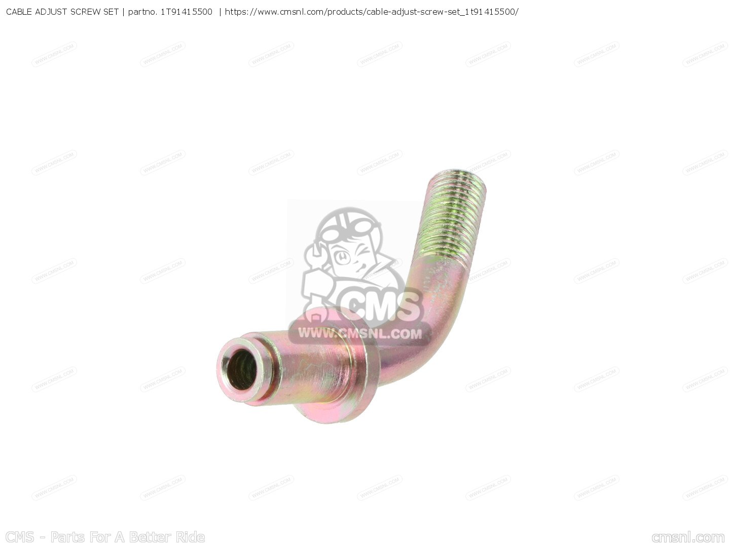 1T91415500: CABLE ADJUST SCREW SET Yamaha - buy the 1T9-14155-00-00 at ...