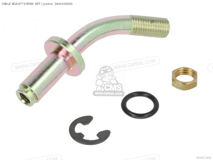 26A1410600: CABLE ADJUST SCREW SET Yamaha - buy the 26A-14106-00-00 at ...