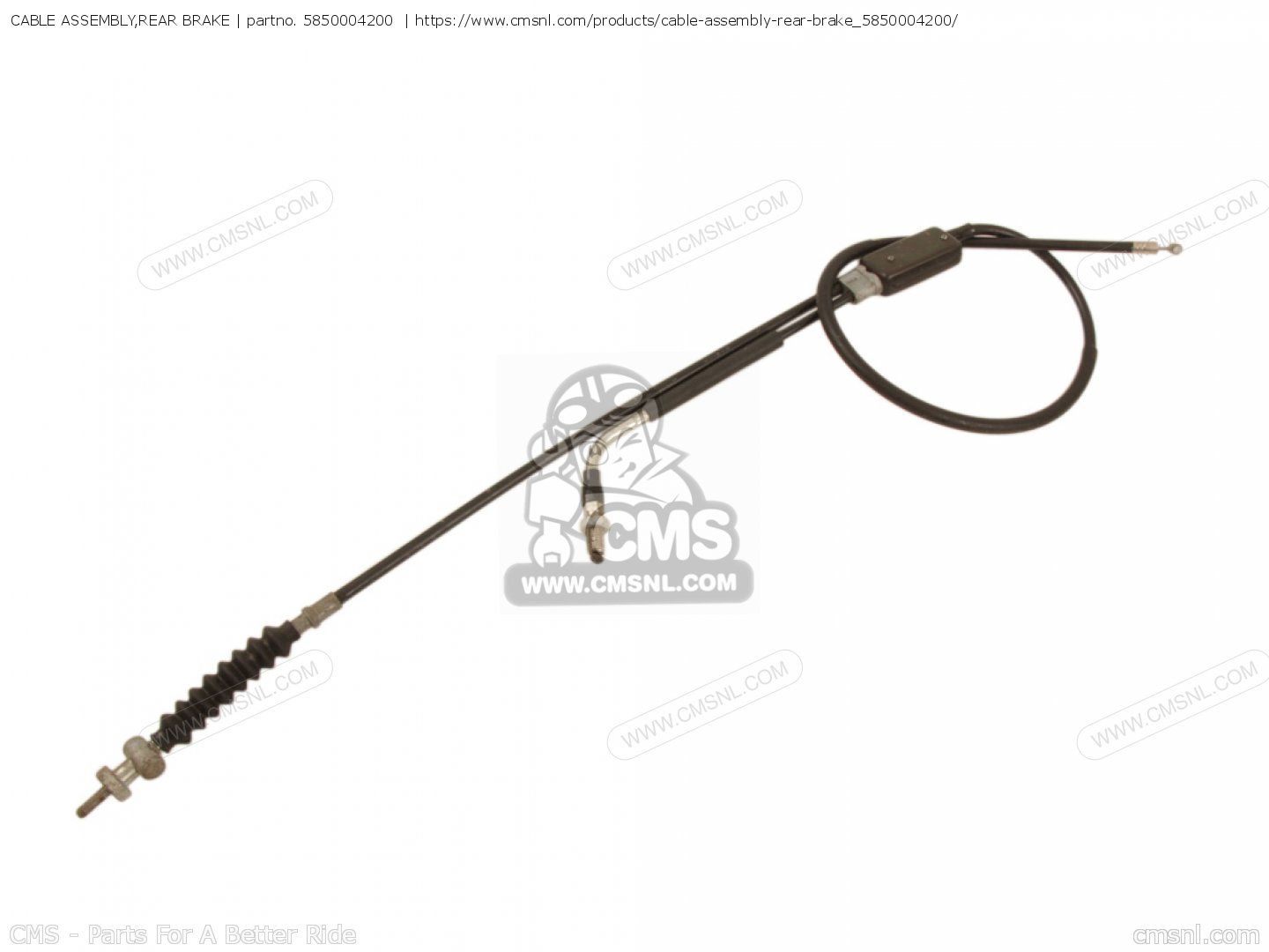 CABLE ASSEMBLY,REAR BRAKE for Suzuki - order at CMSNL