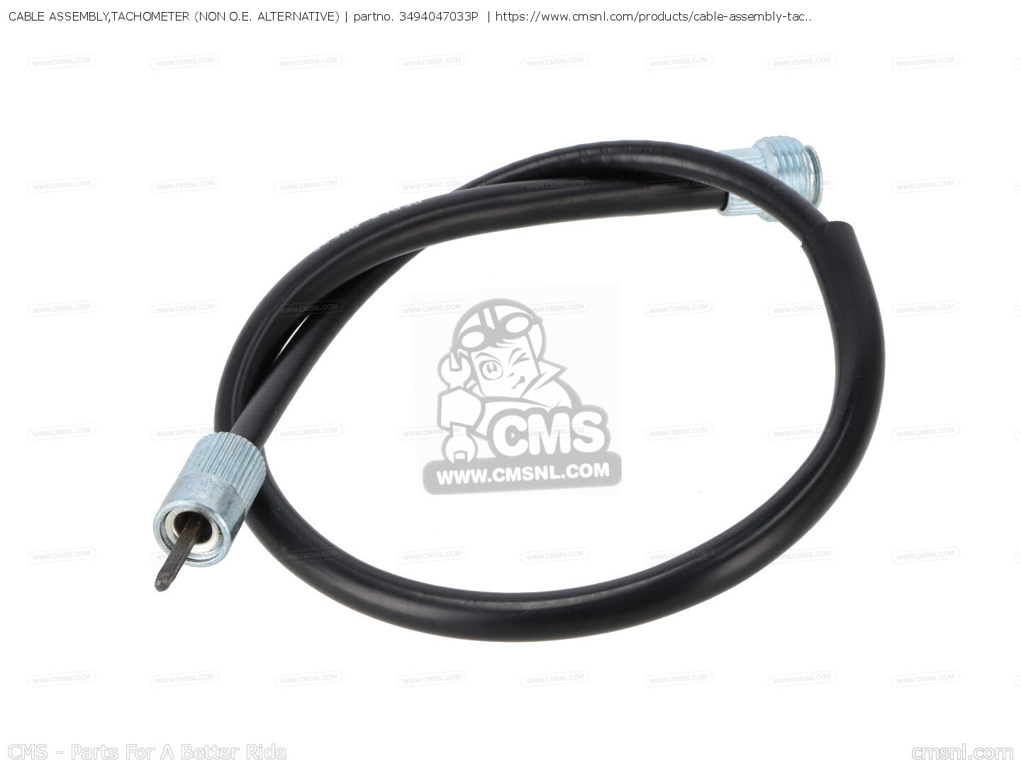 3494047033P: CABLE ASSEMBLY,TACHOMETER (NON O.E. ALTERNATIVE) Suzuki ...