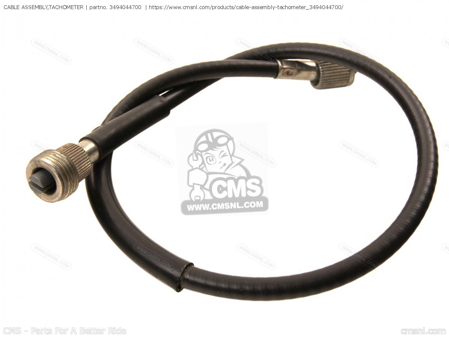 3494044700: Cable Assembly,tachometer Suzuki - buy the 34940-44700 at CMSNL