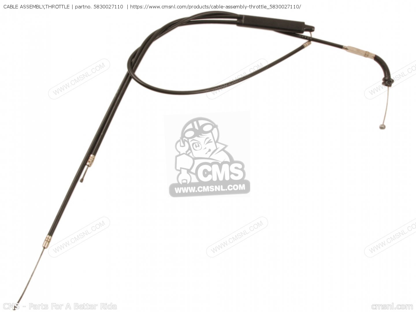 CABLE ASSEMBLY,THROTTLE for Suzuki - order at CMSNL