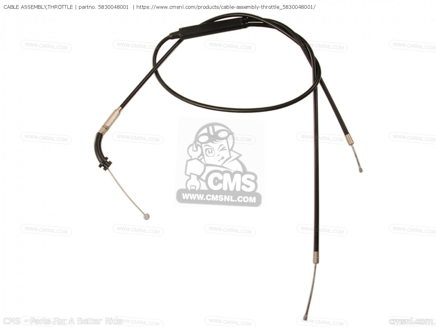 CABLE ASSEMBLY,THROTTLE for Suzuki - order at CMSNL