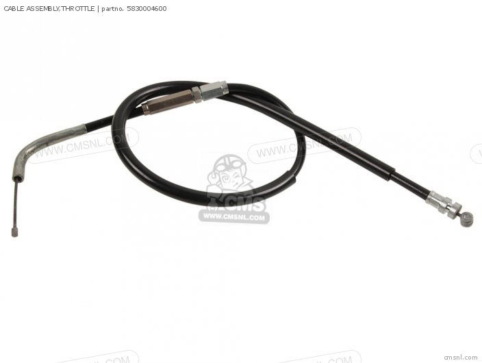 5830004600: CABLE ASSEMBLY,THROTTLE Suzuki - buy the 58300-04600 at CMSNL