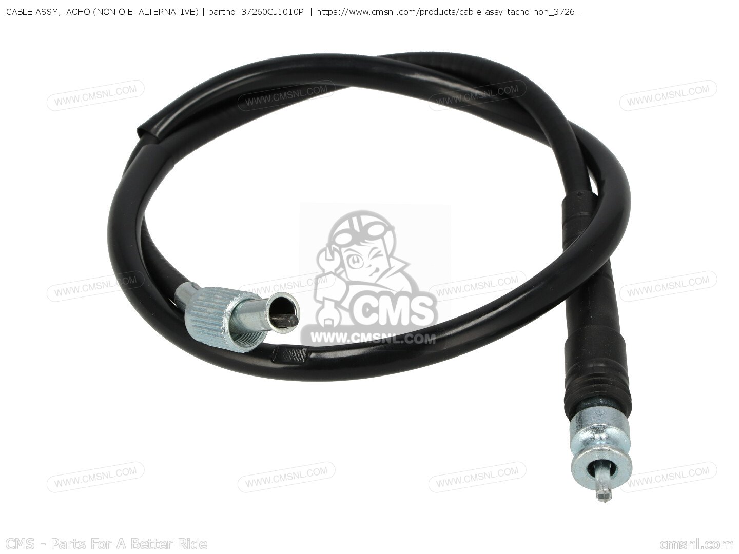 37260GJ1010P: CABLE ASSY TACHO (NON O.E. ALTERNATIVE) Honda - buy the ...