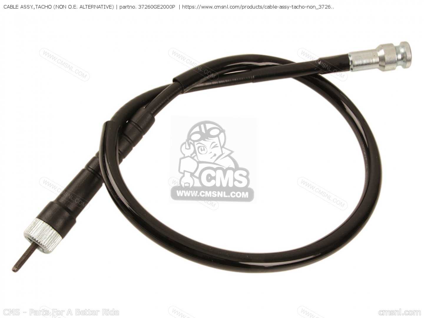 37260GE2000P: Cable Assy.,tacho Honda - buy the 37260-GE2-000P at CMSNL