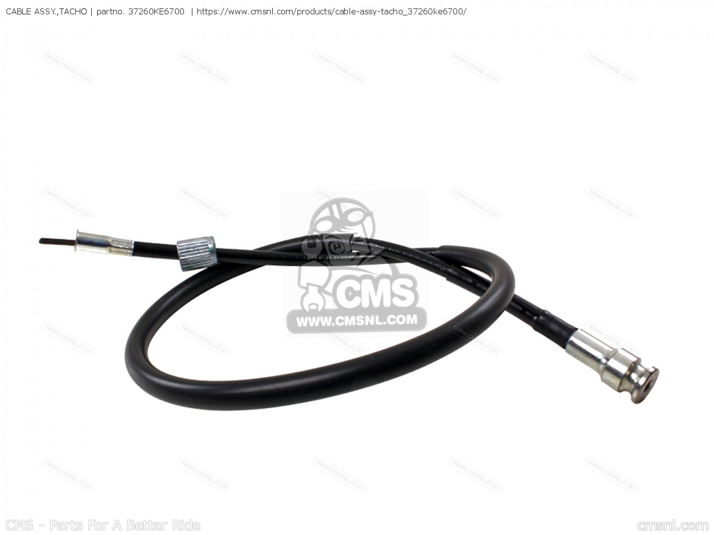 37260KE6700: Cable Assy.,tacho Honda - buy the 37260-KE6-700 at CMSNL