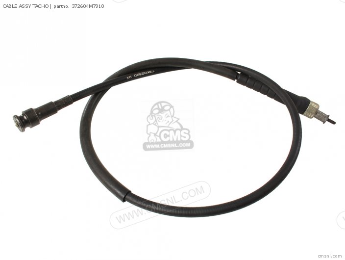 37260KM7910: CABLE ASSY TACHO Honda - buy the 37260-KM7-910 at CMSNL
