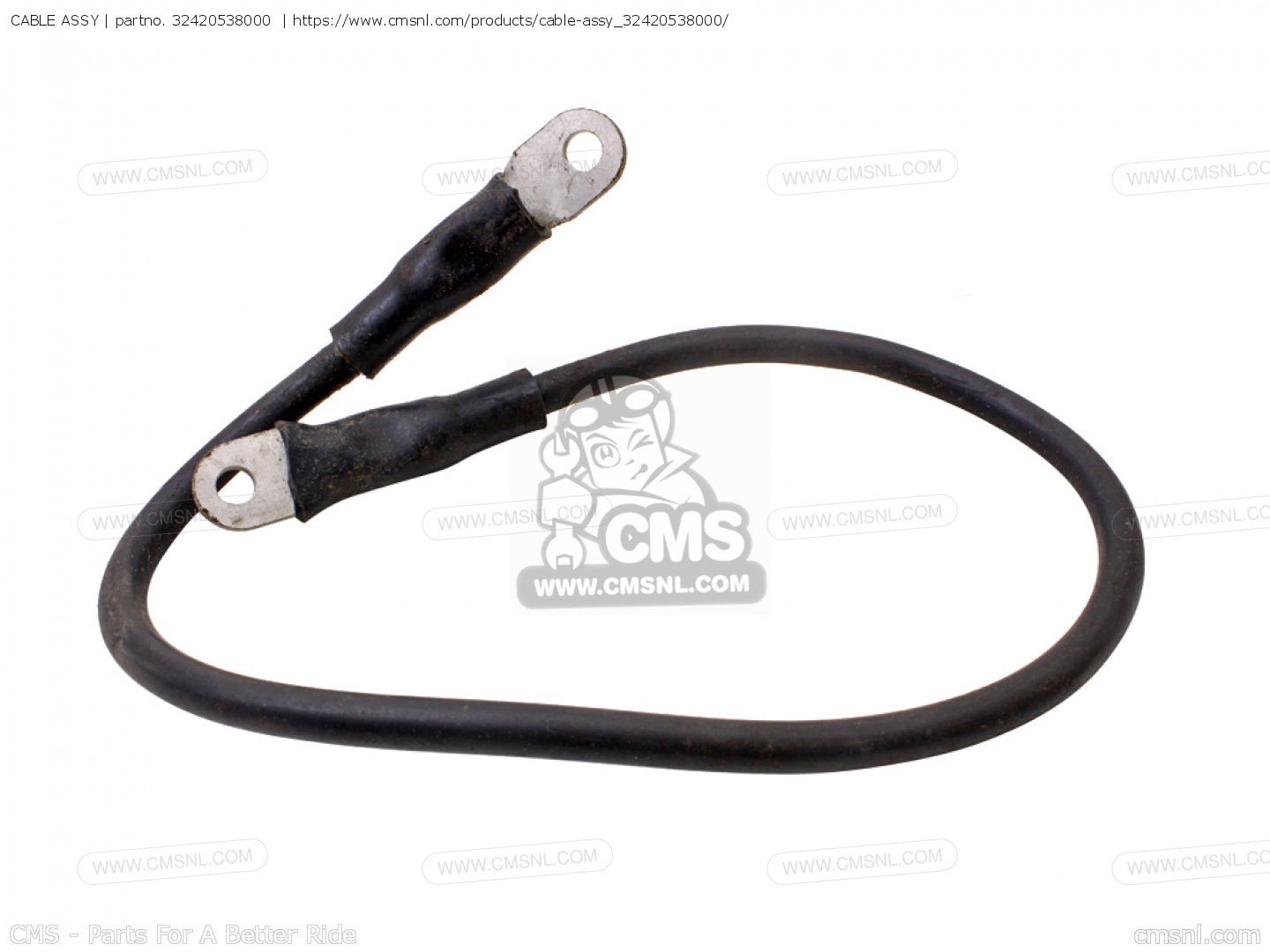 32420538000: CABLE ASSY Honda - buy the 32420-538-000 at CMSNL