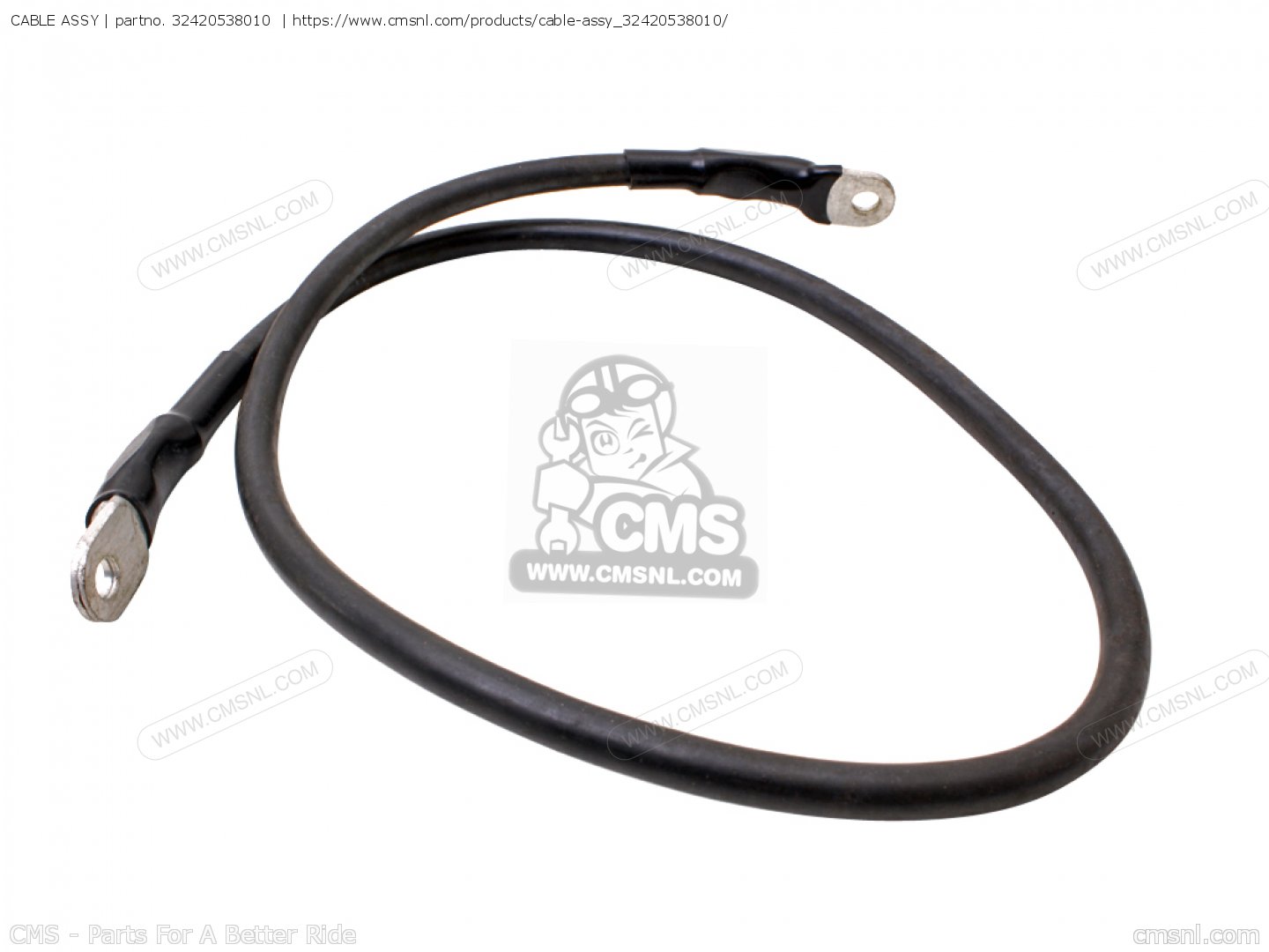 32420538010: CABLE ASSY Honda - buy the 32420-538-010 at CMSNL