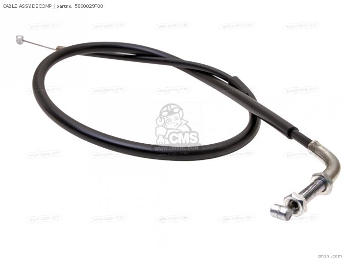 5890029F00: CABLE ASSY,DECOMP Suzuki - buy the 58900-29F00 at CMSNL