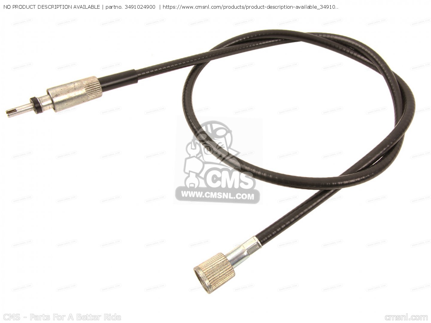 3491024900: Cable Assy,speedometer Suzuki - buy the 34910-24900-000 at ...