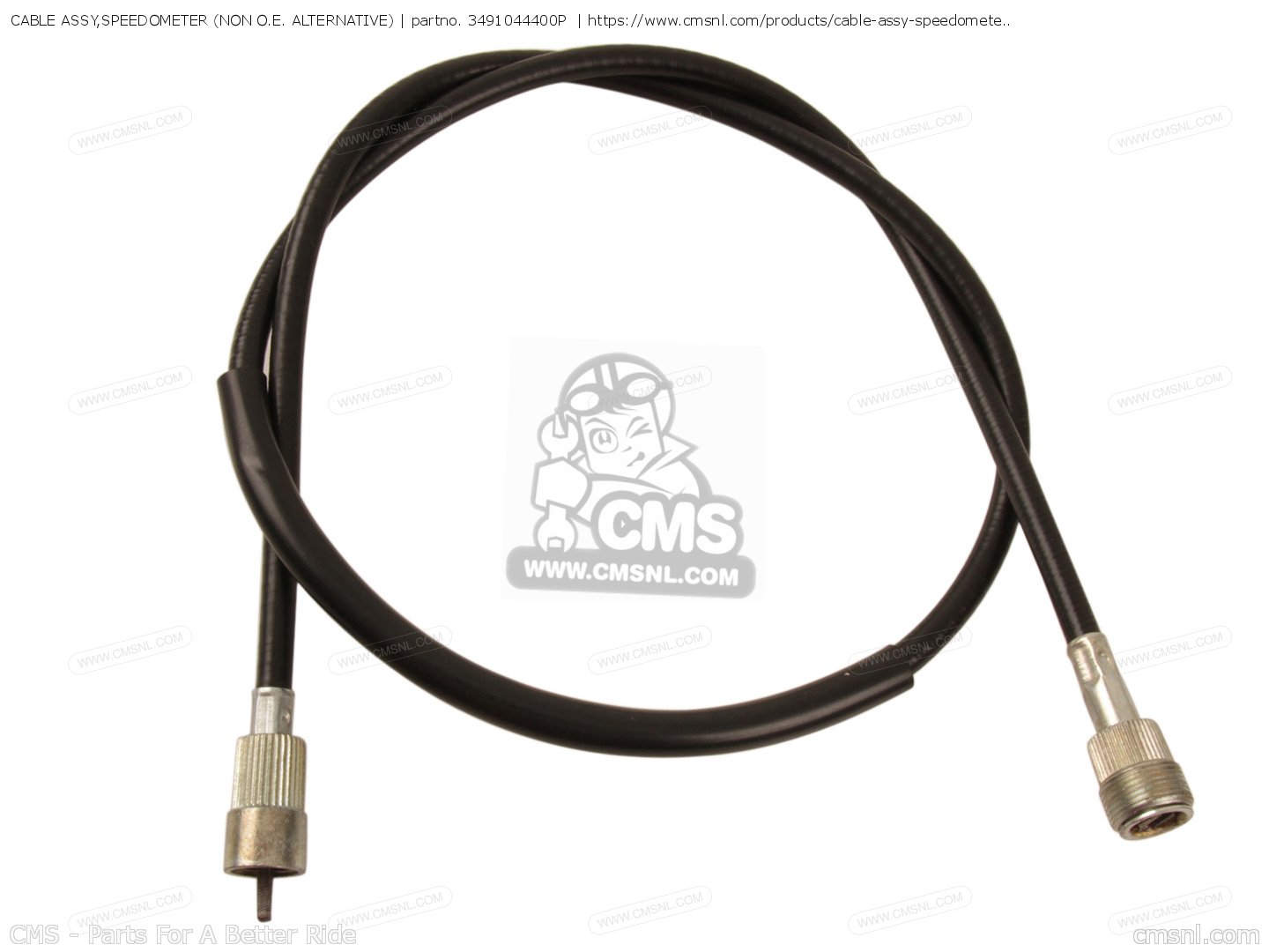 CABLE ASSY,SPEEDOMETER for GS550 1977 (B) USA (E03) - order at CMSNL
