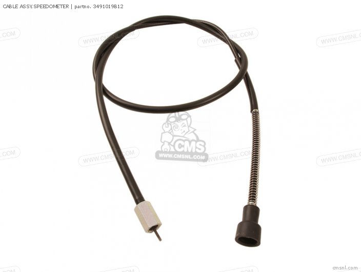 3491019B12: Cable Assy,speedometer Suzuki - buy the 34910-19B12 at CMSNL