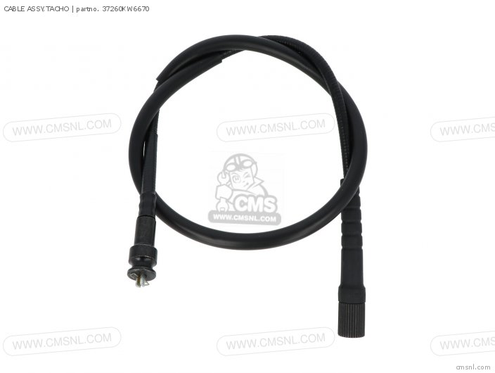 37260KW6670: Cable Assy,tacho Honda - buy the 37260-KW6-670 at CMSNL