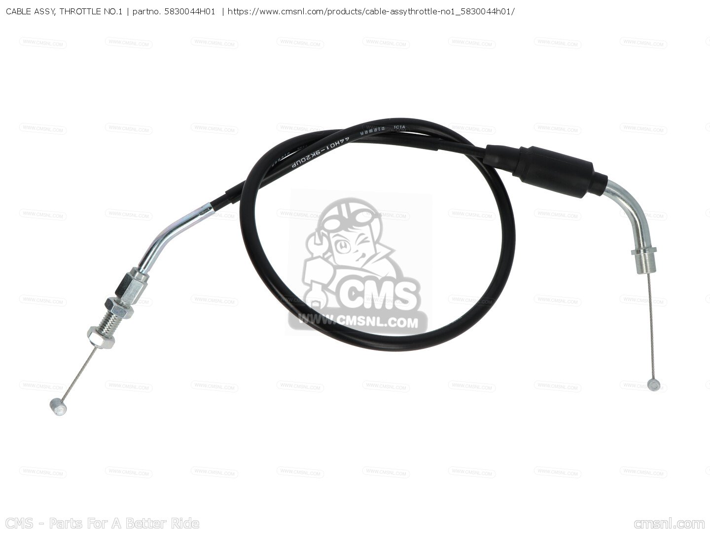 58300-44H01 Cable Assy, Throttle No.1, 5830044H01 Suzuki