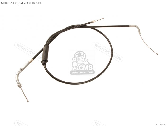 5830027200: CABLE ASSY,THROTTLE Suzuki - buy the 58300-27200 at CMSNL