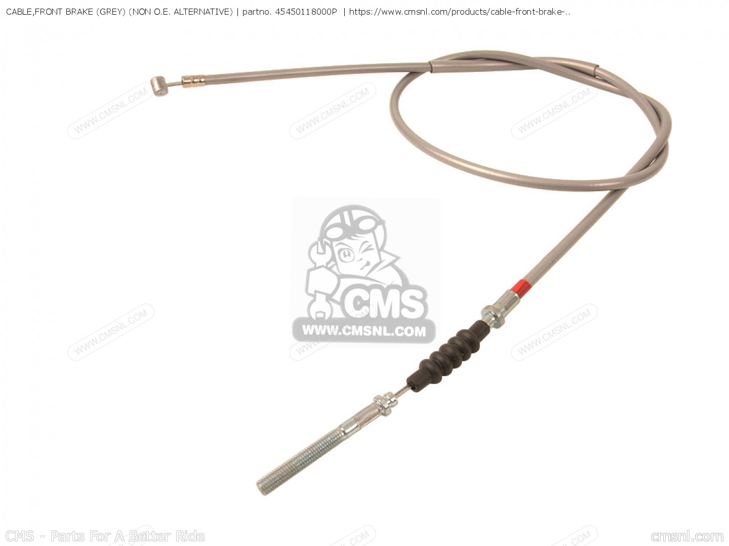 Câble Avant Frein Gris NON O.E. ALTERNATIVE pour Honda - commander à CMSNL