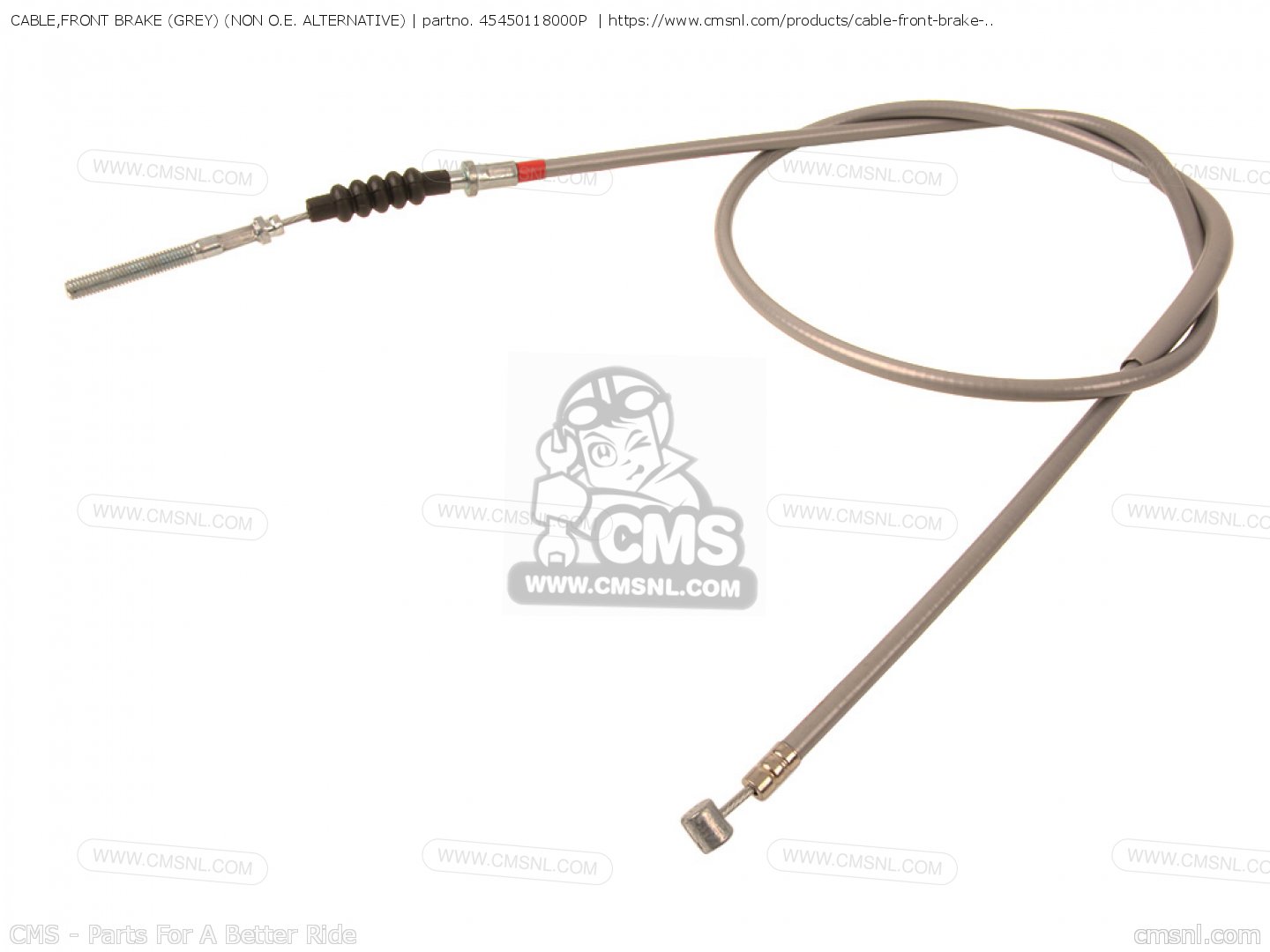 Câble Avant Frein Gris NON O.E. ALTERNATIVE pour Honda - commander à CMSNL