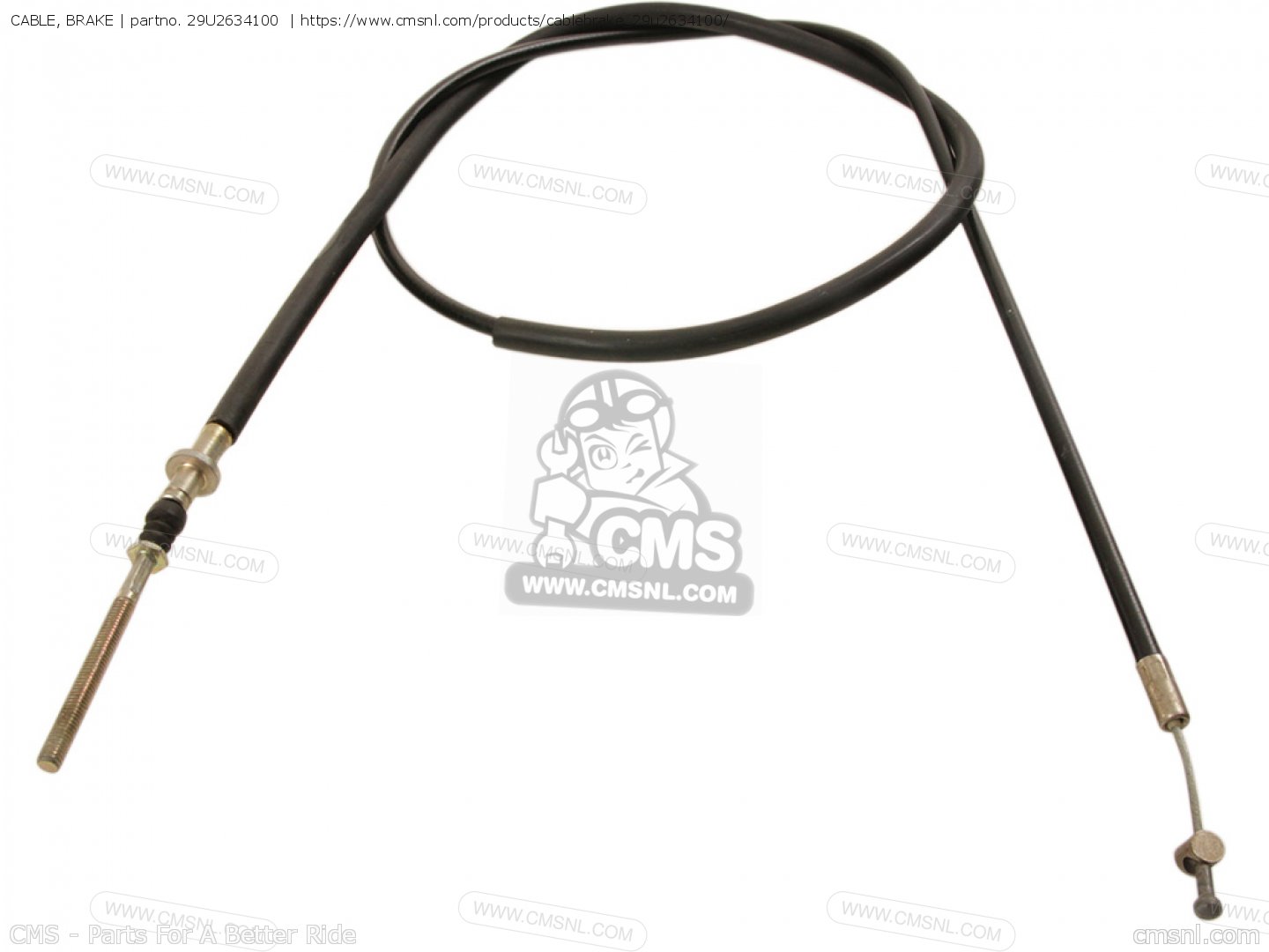 CABLE, BRAKE for Yamaha - order at CMSNL