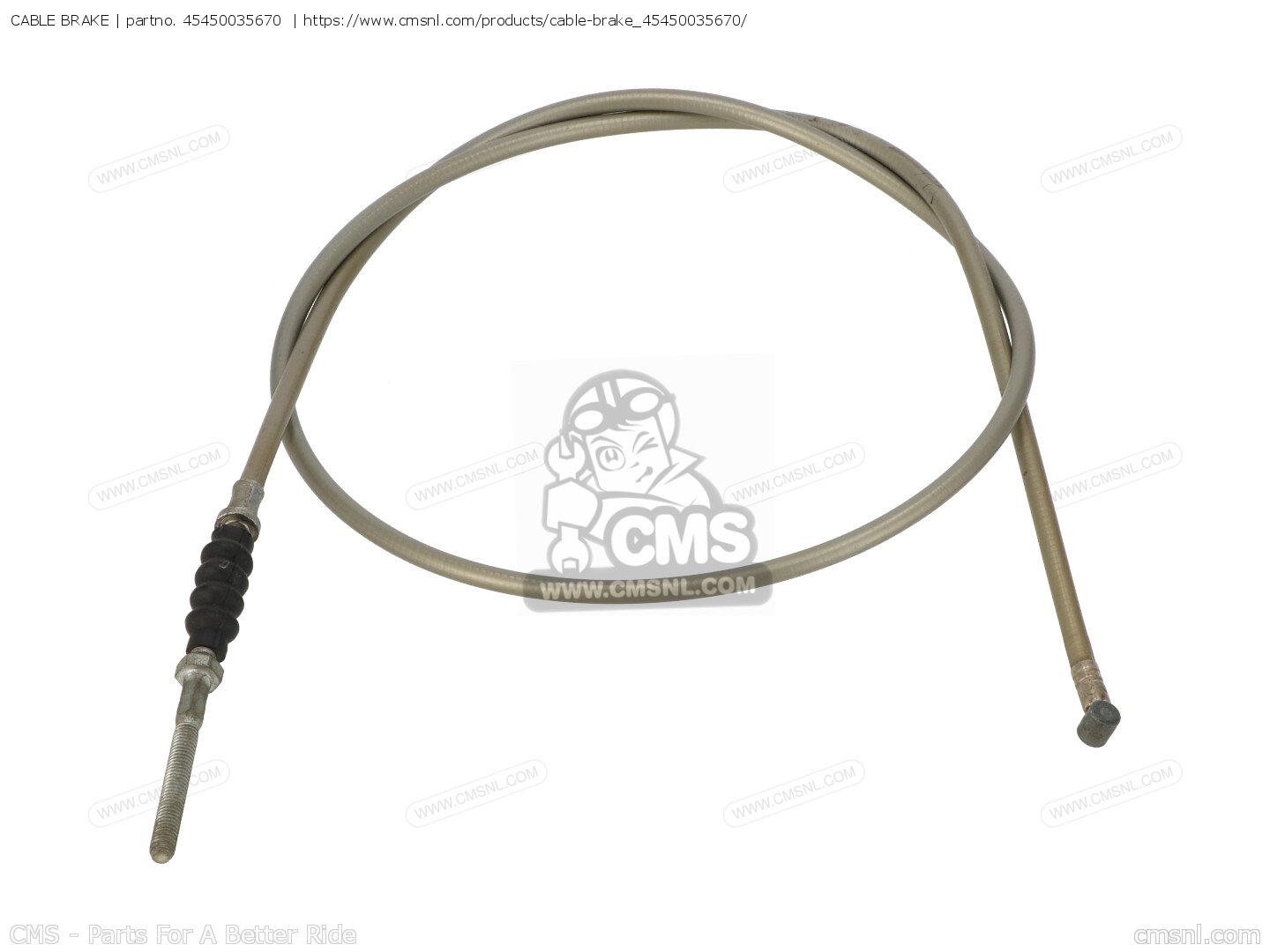 45450035670: Cable Brake Honda - buy the 45450-035-670 at CMSNL