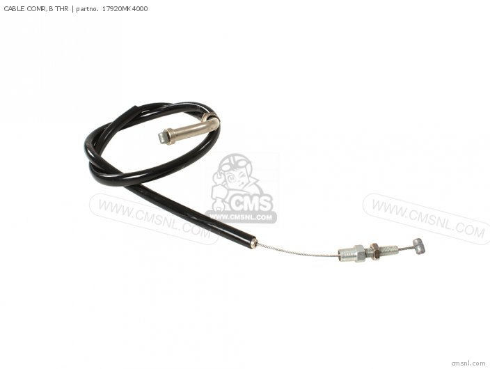 17920MK4000: Cable Comp.,b Thr Honda - buy the 17920-MK4-000 at CMSNL