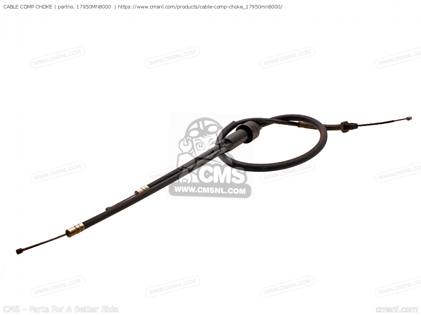 CABLE COMP CHOKE for NT650 BROS 1988 (J) JAPAN RC31-100 - order at CMSNL