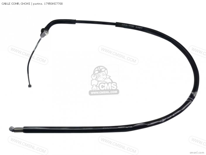 17950KE7700: Cable Comp.,choke Honda - buy the 17950-KE7-700 at CMSNL