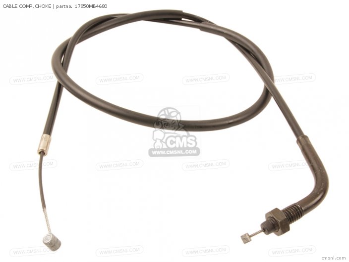 17950MB4680: Cable Comp.,choke Honda - buy the 17950-MB4-680 at CMSNL