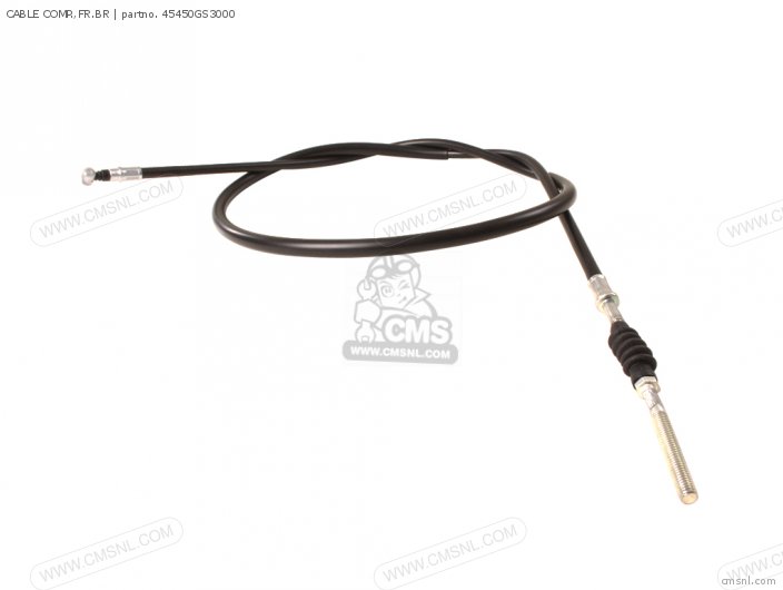 45450GS3000: Cable Comp.,fr.br Honda - buy the 45450-GS3-000 at CMSNL