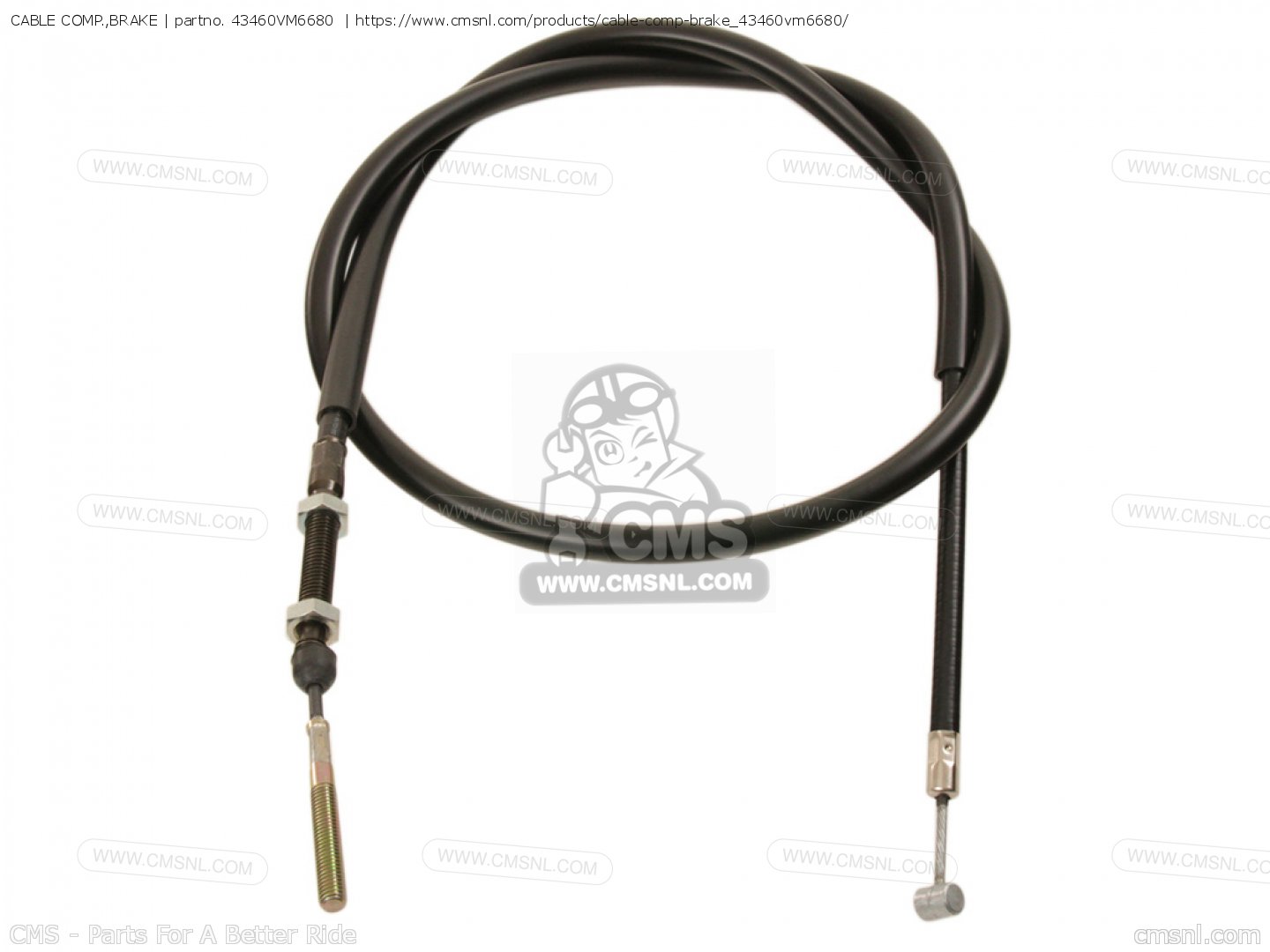 Câble COMP. Frein pour Honda - commander à CMSNL