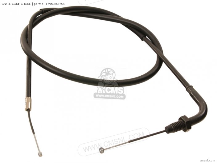 17950KSP900: CABLE COMP,CHOKE Honda - buy the 17950-KSP-900 at CMSNL