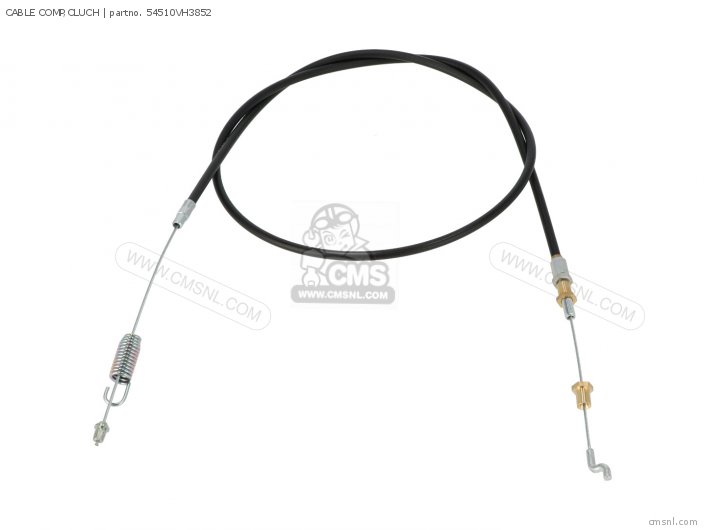 54510VH3852: CABLE COMP,CLUCH Honda - buy the 54510-VH3-852 at CMSNL
