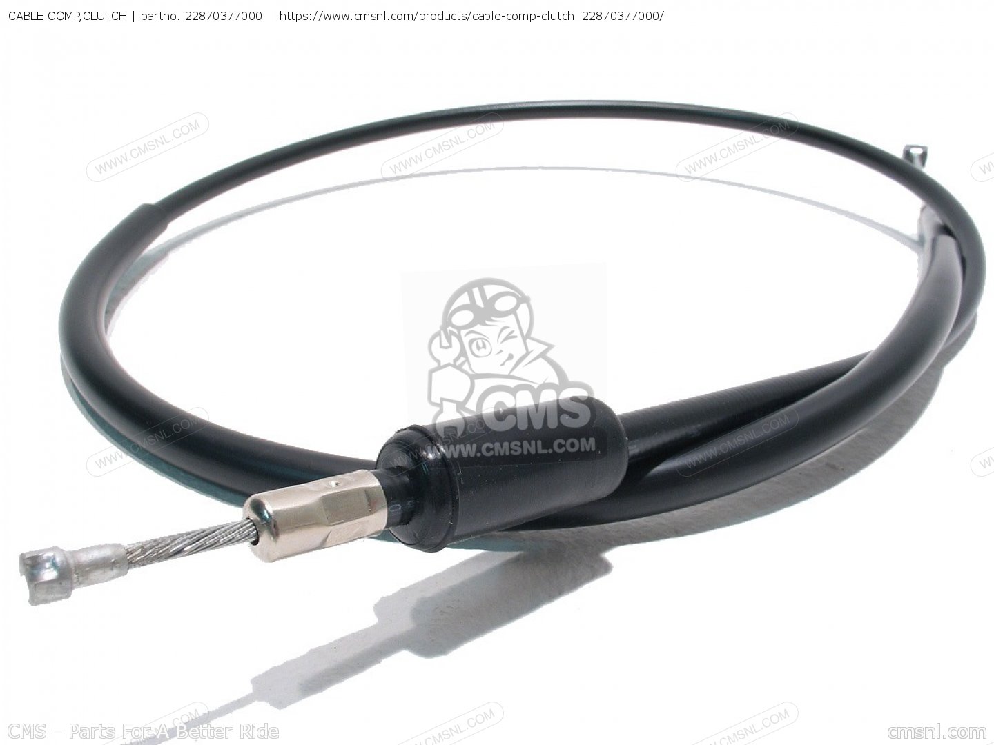 CABLE COMP,CLUTCH for CB400F FRANCE - order at CMSNL