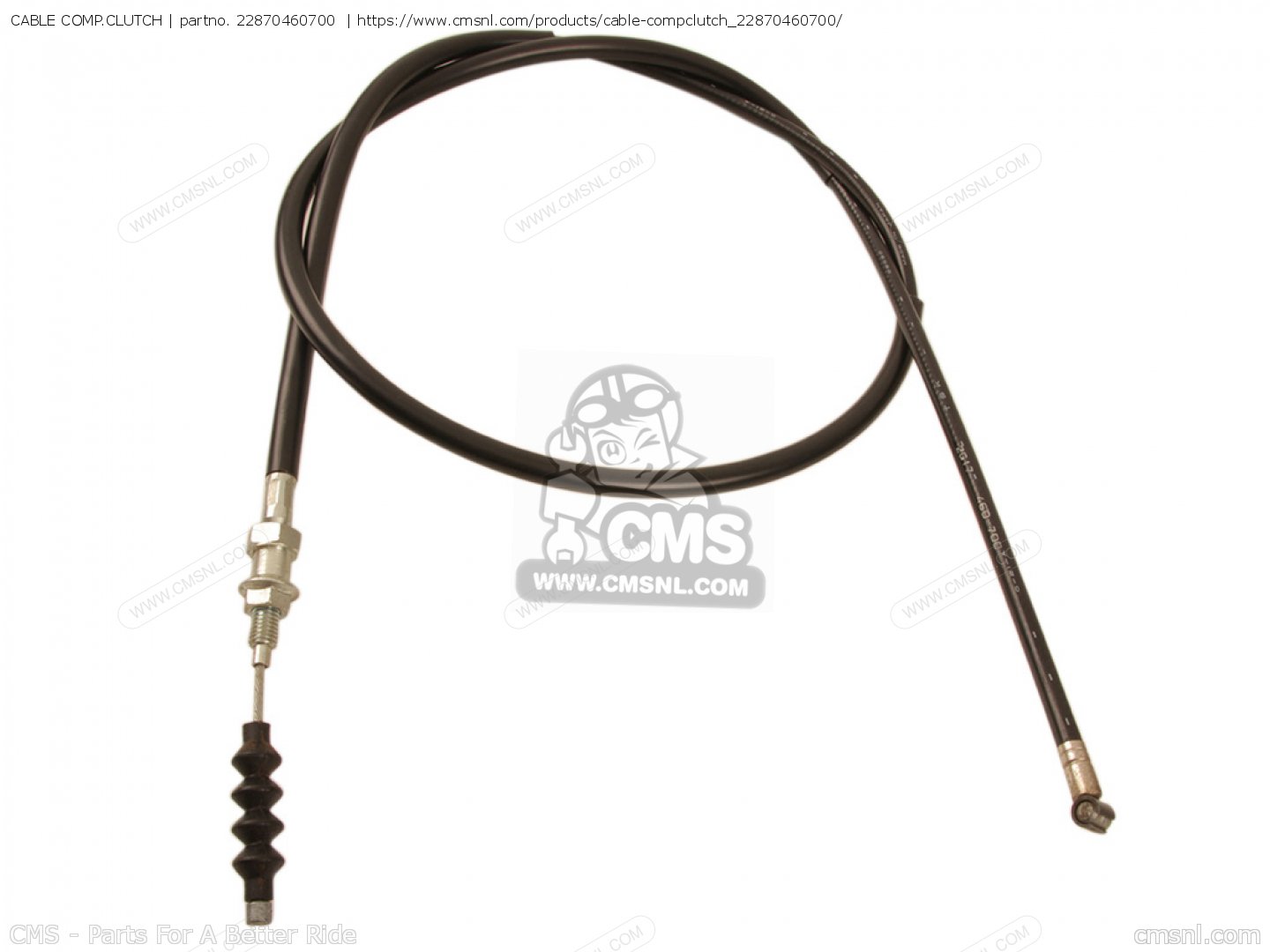 22870460700: CABLE COMP.CLUTCH Honda - buy the 22870-460-700 at CMSNL