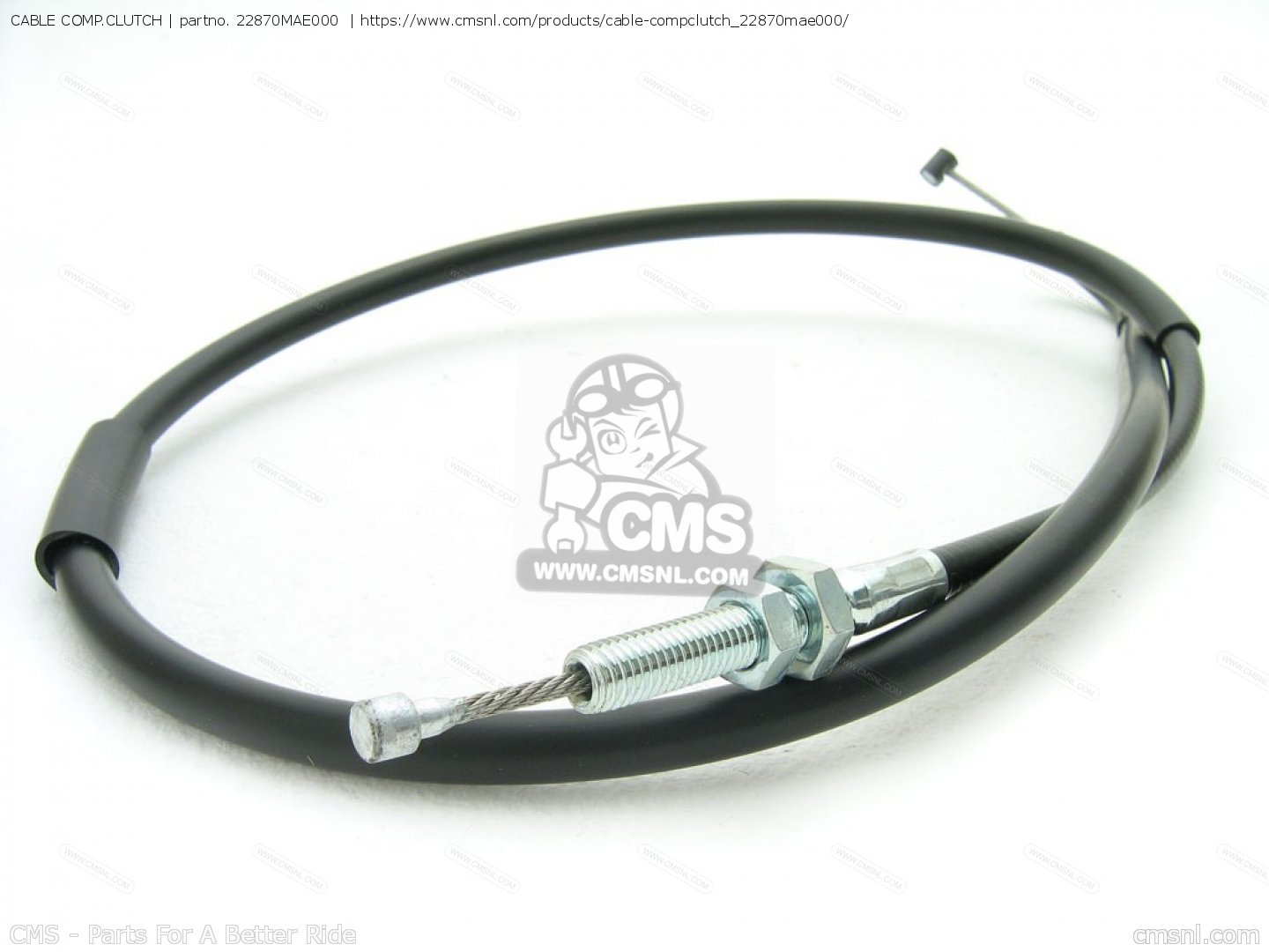 22870MAE000: Cable Comp.clutch Honda - buy the 22870-MAE-000 at CMSNL