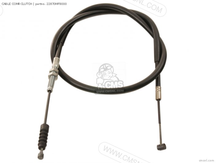 22870MF8000: Cable Comp.clutch Honda - buy the 22870-MF8-000 at CMSNL