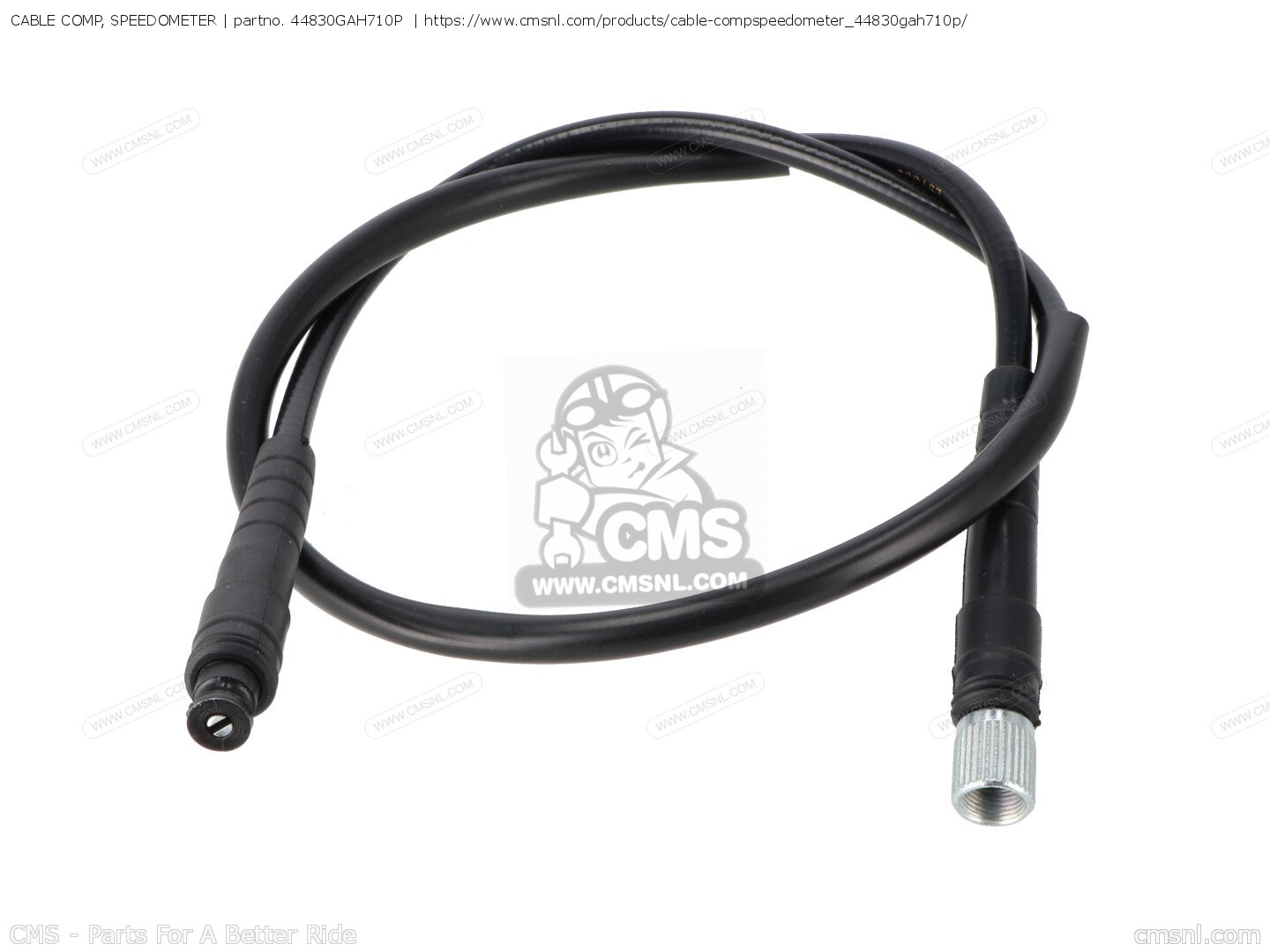 44830GAH710P: Cable Comp, Speedometer Honda - buy the 44830-GAH-710P at CMSNL