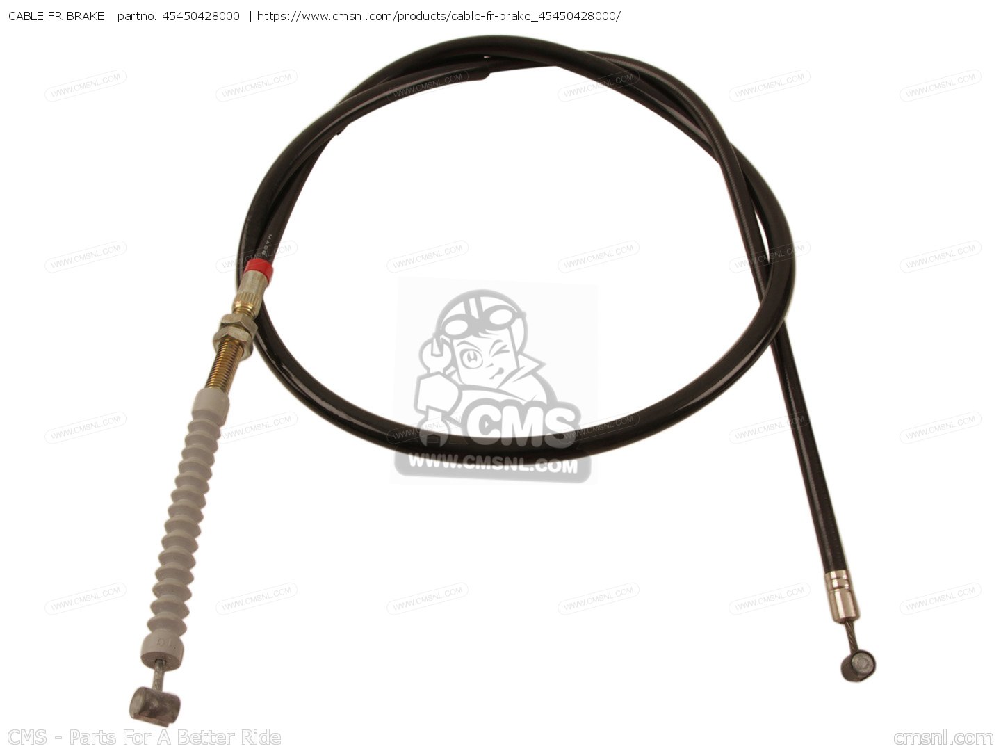 45450428000: CABLE FR BRAKE Honda - buy the 45450-428-000 at CMSNL