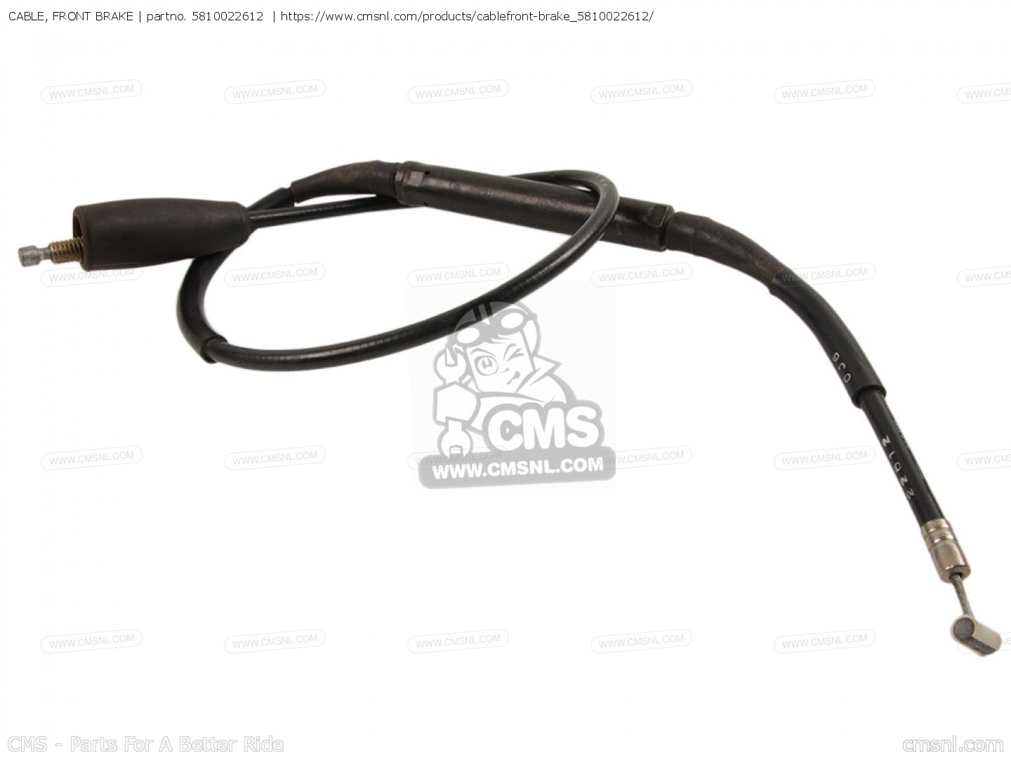 CABLE, FRONT BRAKE for Suzuki - order at CMSNL