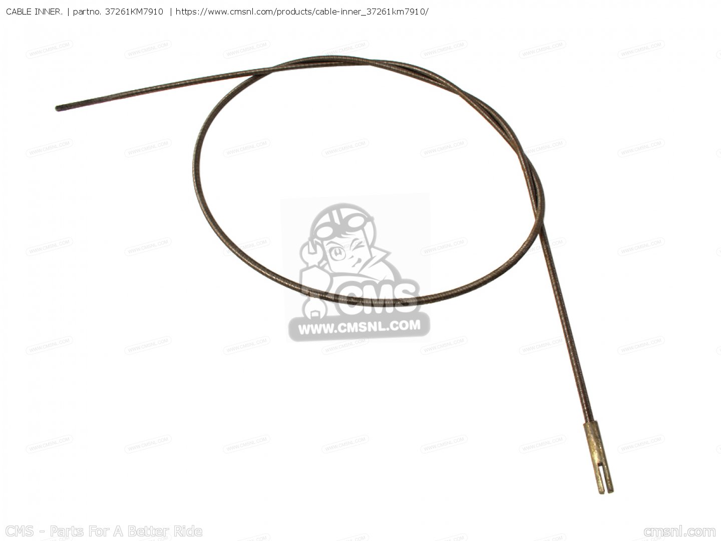 37261KM7910: Cable Inner. Honda - buy the 37261-KM7-910 at CMSNL