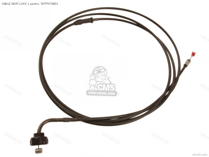 5HTF478E01: CABLE SEAT LOCK Yamaha - buy the 5HT-F478E-01-00 at CMSNL
