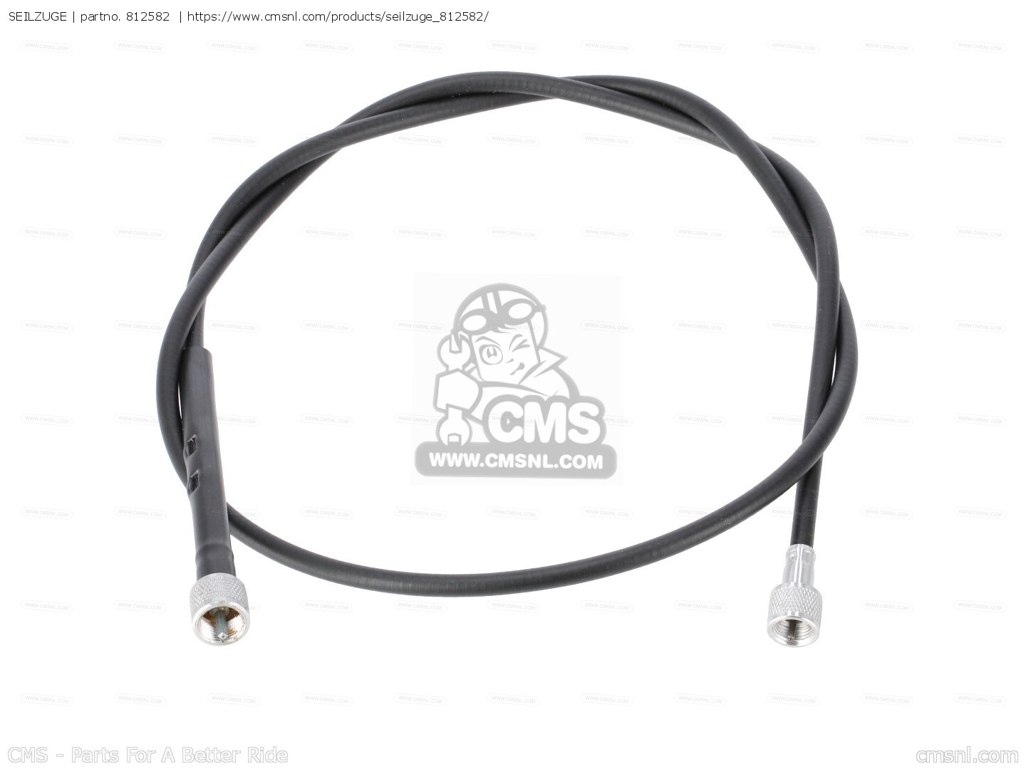 812582: CABLE, SPEEDO METER Piaggio Group - buy the 812582 at CMSNL