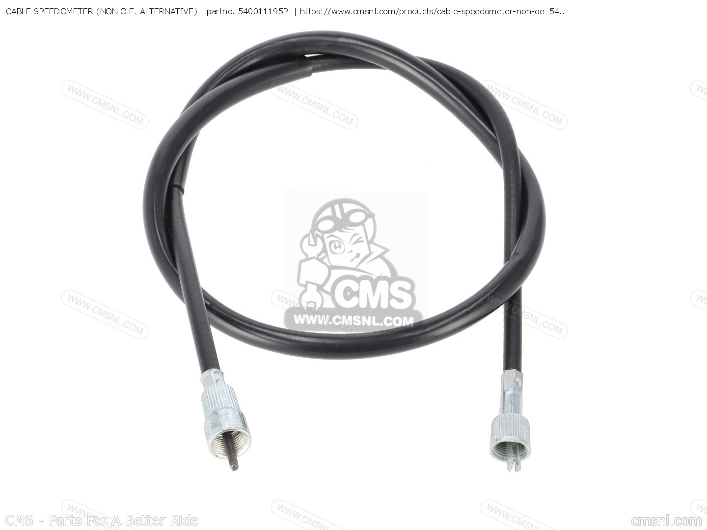540011195P: CABLE SPEEDOMETER (NON O.E. ALTERNATIVE) Kawasaki - buy the ...