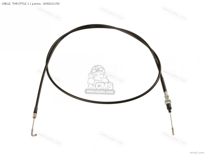JA92631150: CABLE, THROTTLE 1 Yamaha - buy the JA9-26311-50-00 at CMSNL
