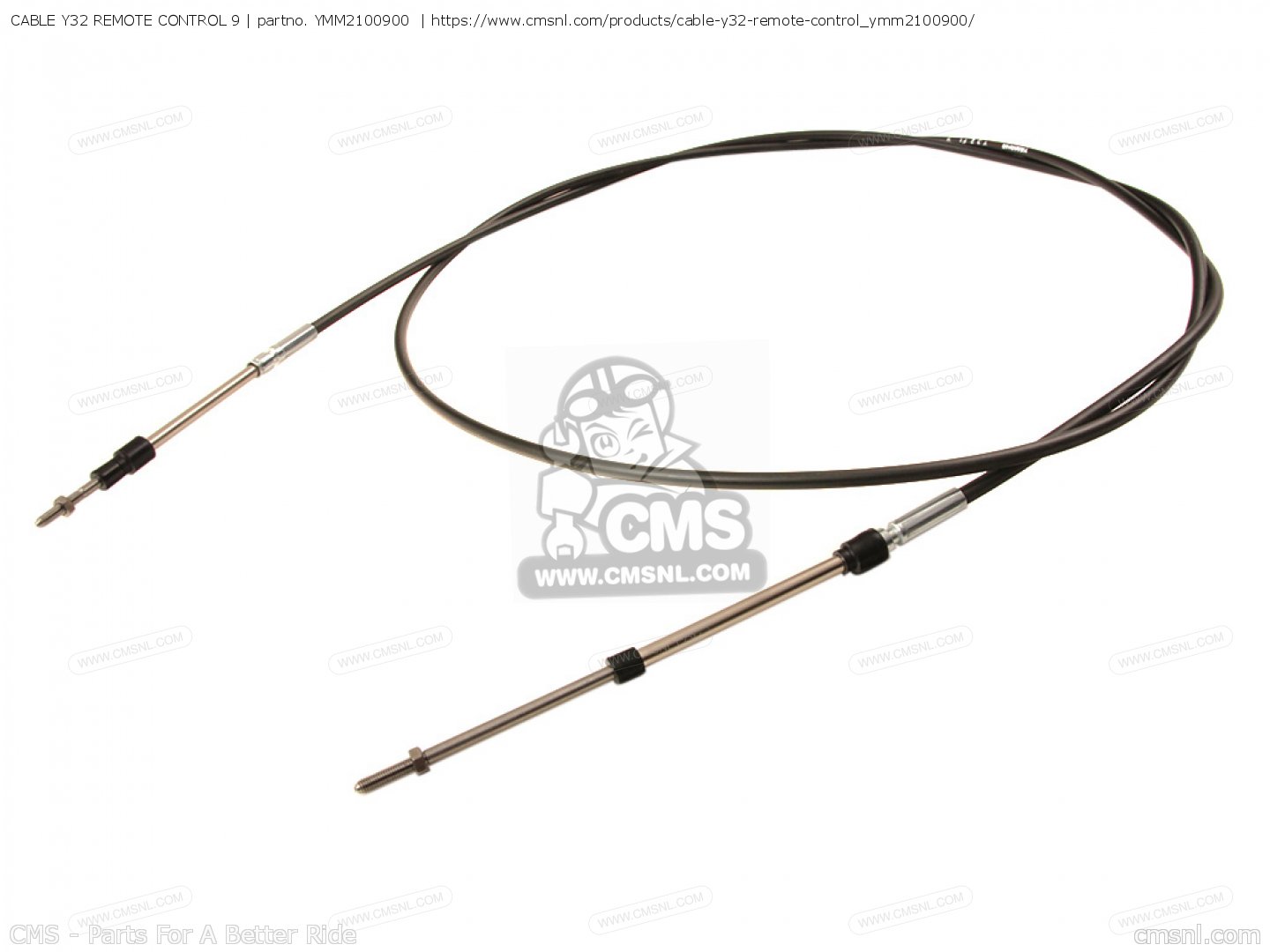 YMM2100900: CABLE Y32 REMOTE CONTROL 9 Yamaha - buy the YMM-21009-00-00 ...